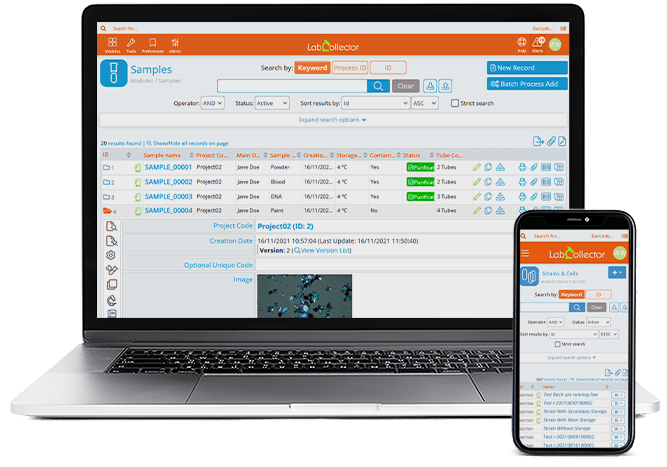 Discover LabCollector LIMS/ELN