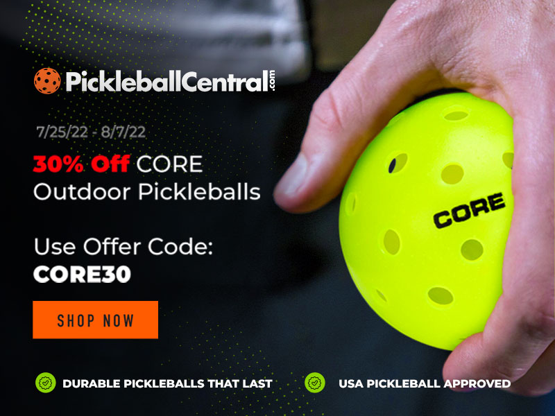 Special Offer From Pickleball Central 