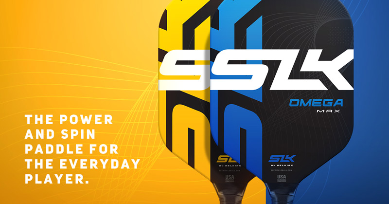 SLK Omega | The Power and Spin Paddle for the Everyday Player