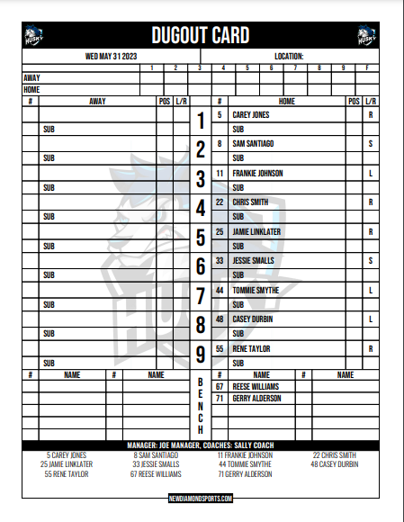 New Diamond Sports Product Updates