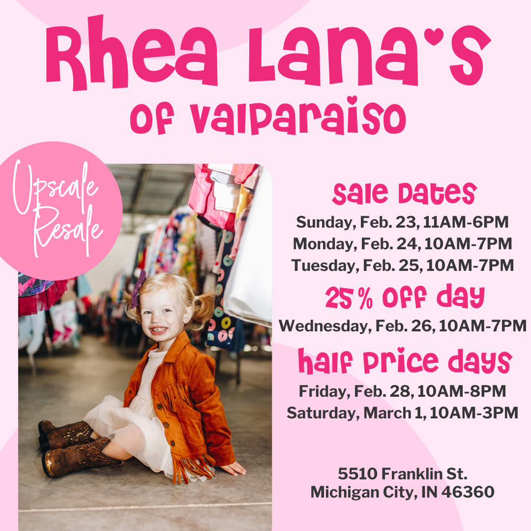 Rhea Lana's Children's Consignment Events - Valparaiso